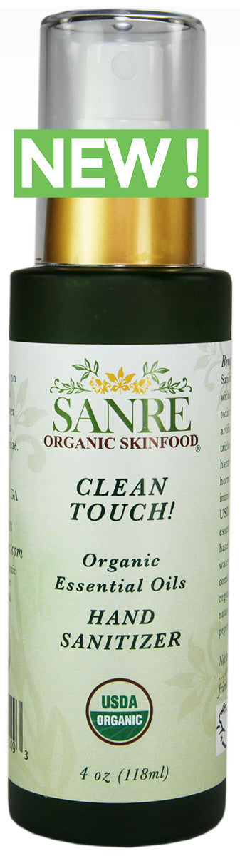 New Item - CLEAN TOUCH! - USDA Organic Hand Sanitizer – SanRe Organic ...