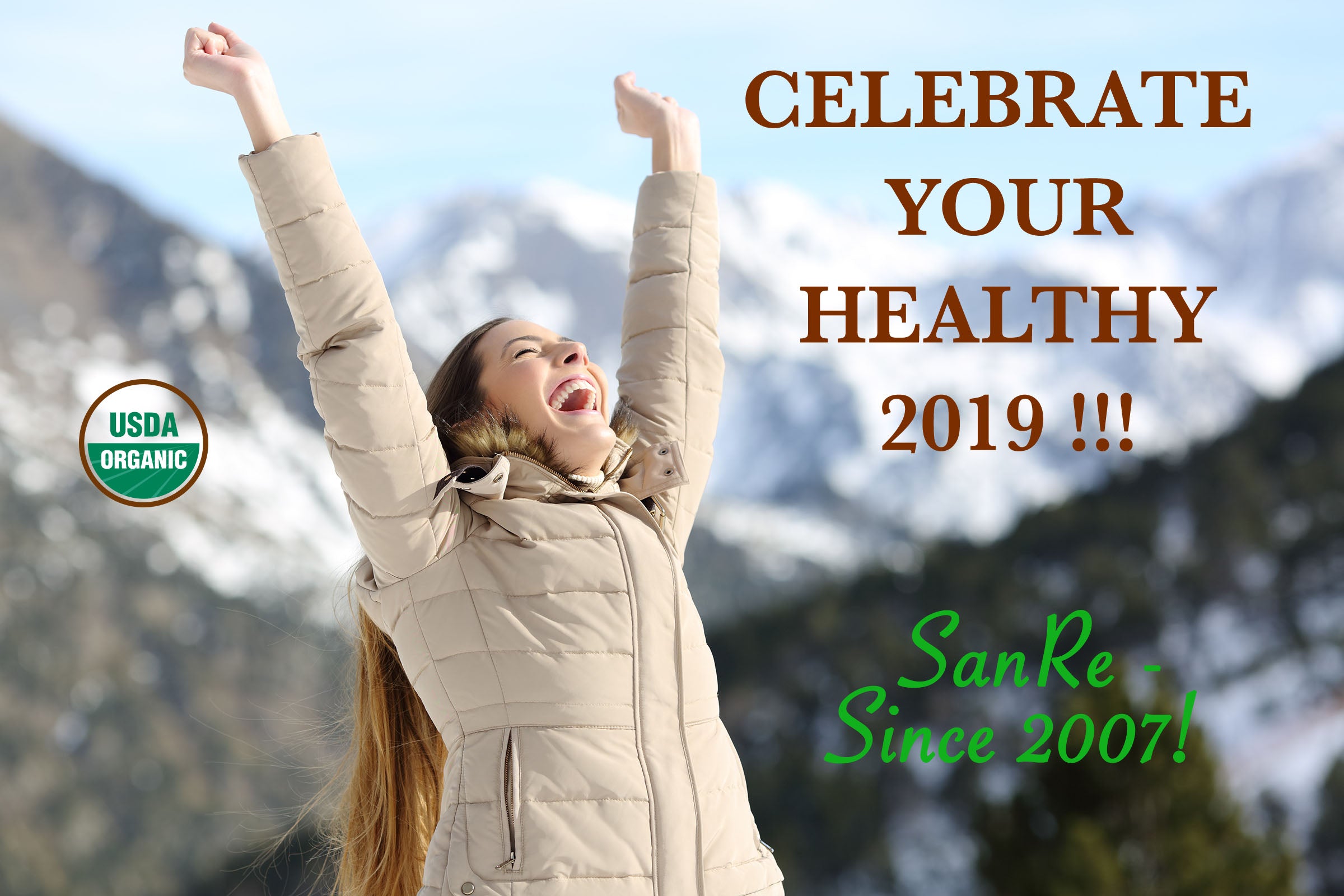JUMPING TOGETHER INTO HEALTHY LIFESTYLES FOR 2019 – SanRe Organic Skinfood