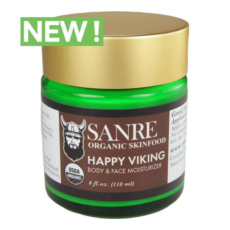 HAPPY VIKING BODY & FACE MOISTURIZER – SanRe Organic Skinfood