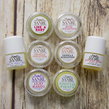 Body Sample Set – SanRe Organic Skinfood